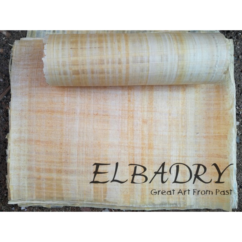 (A1) 37x25" Handmade Egyptian papyrus paper for sale 95x65 cm.