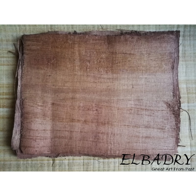 Handmade Dark brown egyptian papyrus for sale 37.5x25.5" 95x65cm
