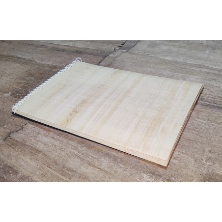 Journal Papyrus | Journal en cuir de papyrus | Carnet papyrus Taille A4